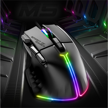 Souris Spirit Of Gamer PRO-M5 ARTIC RGB Gaming (S-PM5RGBWT)